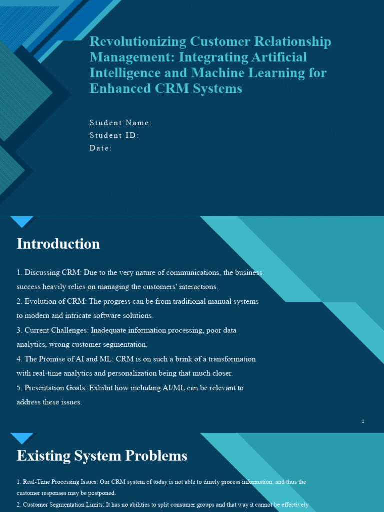 Revolutionizing Customer Relationship Management | PDF | Customer Relationship Management ...