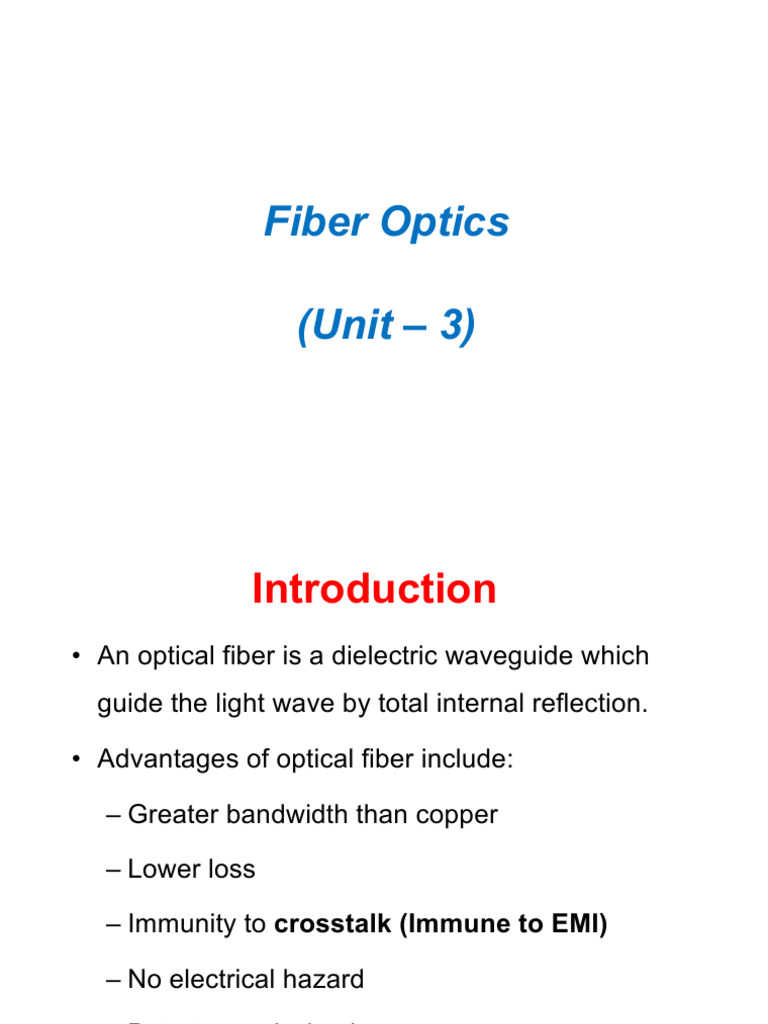 Fiber Optics | PDF