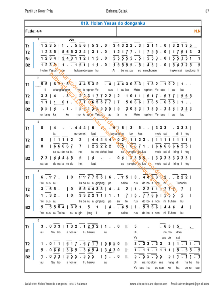 Holan Yesus Do Donganku | PDF | Karier & Perkembangan | Memasak ...