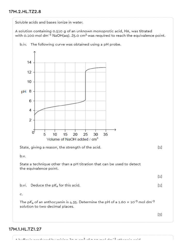 PH Calc and Curves | PDF