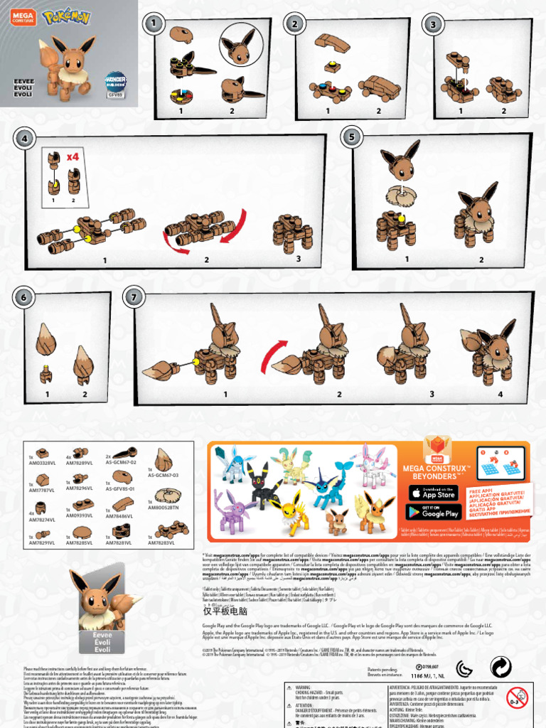 GFV85 (Every Eevee Evolution Eevee) | PDF | Tableta | Computadoras móviles