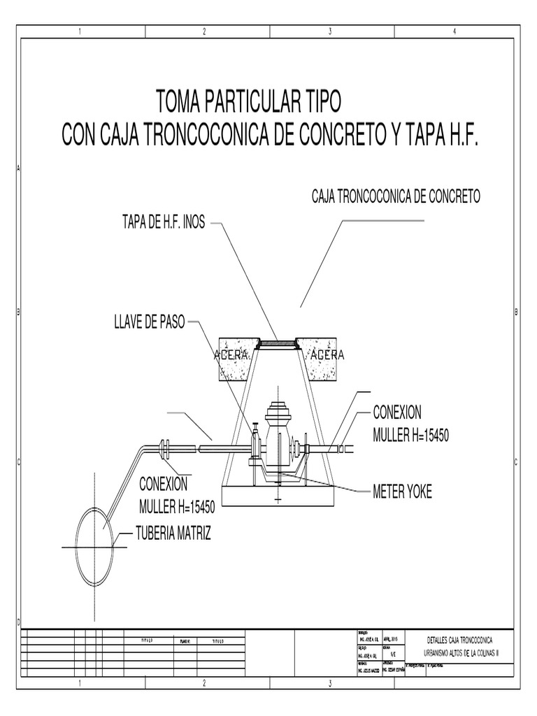 Caja Troncoconica-Caja Troncoconica Valvula Hidrante | PDF | Historia
