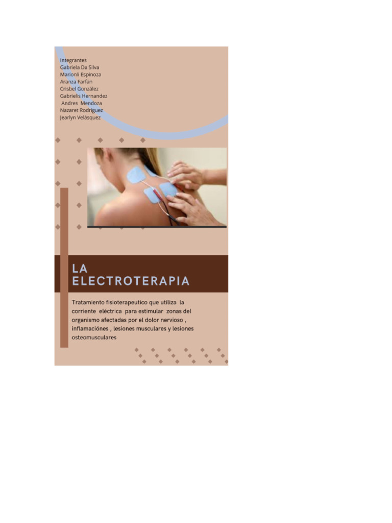 Electroterapia | PDF