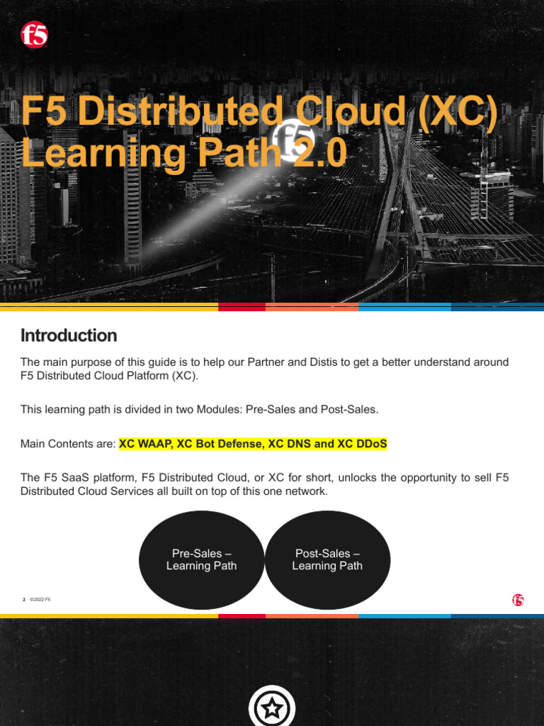 F5 Distributed Cloud (XC) Learning Path 2.0 ULTIMO 21 NOVIEMBRE PREVENTA | PDF | Cloud Computing ...