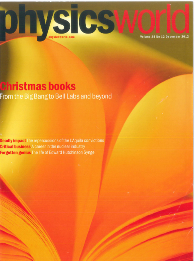 Physics World - 2012 - Vol 25-12 | PDF