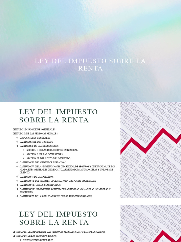 Ley Del Isr Indice | Descargar gratis PDF | Impuesto sobre la renta ...