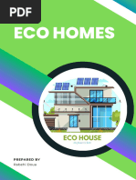 Eco-Friendly House Project Overview | PDF | Sustainability ...