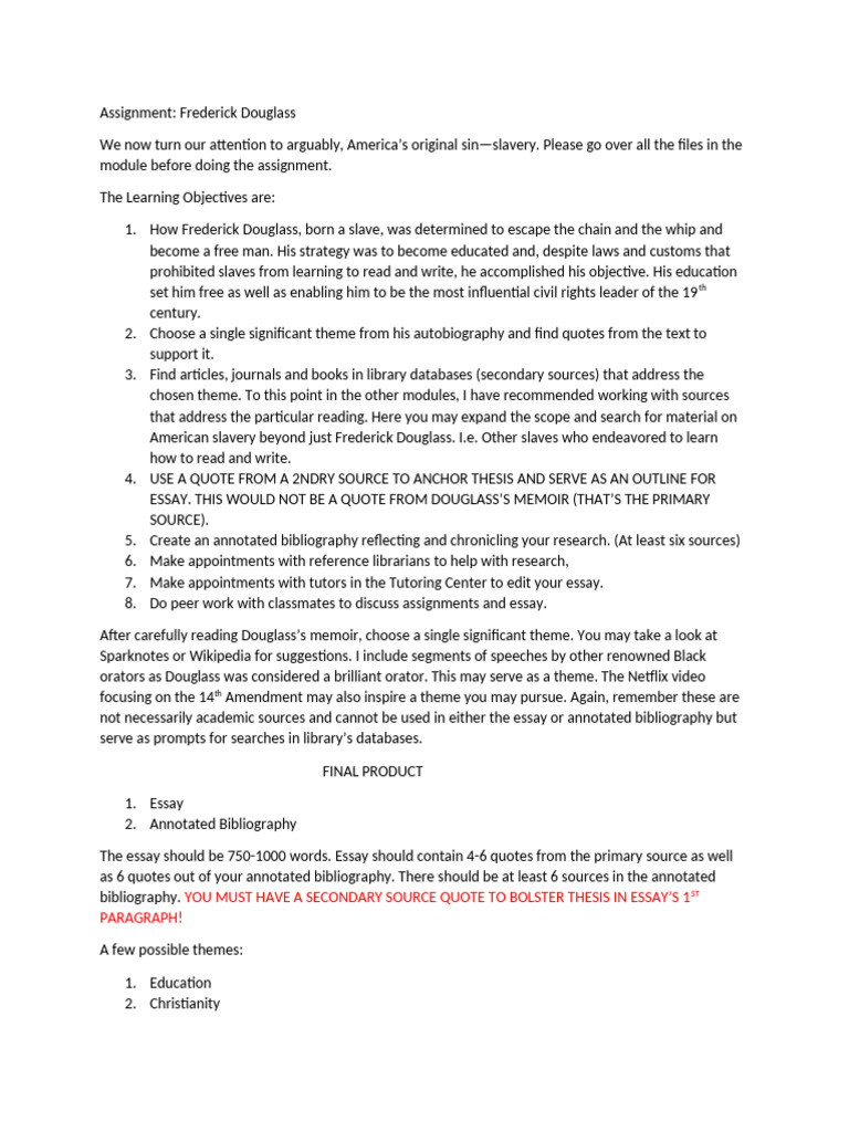 File_1713676980.460927_2024 SPRING Douglass Assignment - Tagged | PDF ...