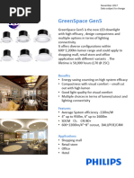 GreenSpace G6 LED Downlight Overview | PDF | Power Supply | Power (Physics)