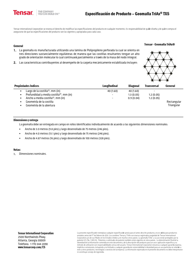 TriAx TX5 MPDS ISPN | PDF