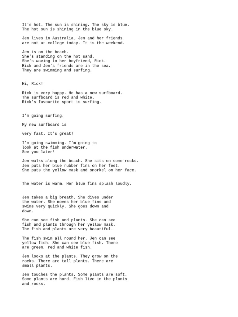 Sarah Axten - Blue Fins | PDF | Dolphin | Snorkeling