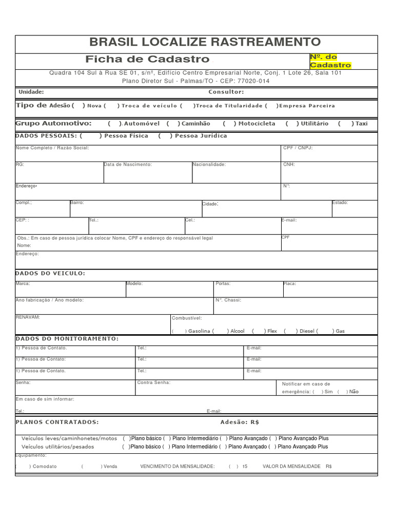 Modelo Contrato Brasil Localize Rastreamento | PDF | Brasil | Direito Privado