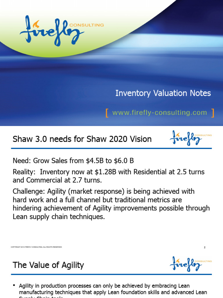 Shaw Pull System Presentation | PDF | Lean Manufacturing | Supply Chain