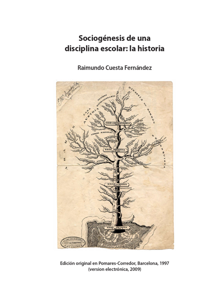 Historia escolar: sociogénesis y currículo | PDF | Plan de estudios ...
