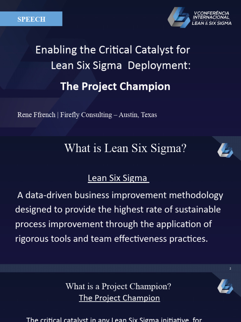 Draft Brazil Project Champion R2 | PDF | Six Sigma | Performance Indicator