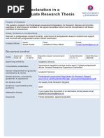 Sample of The Declaration Page of A Thesis | PDF | Career & Growth ...