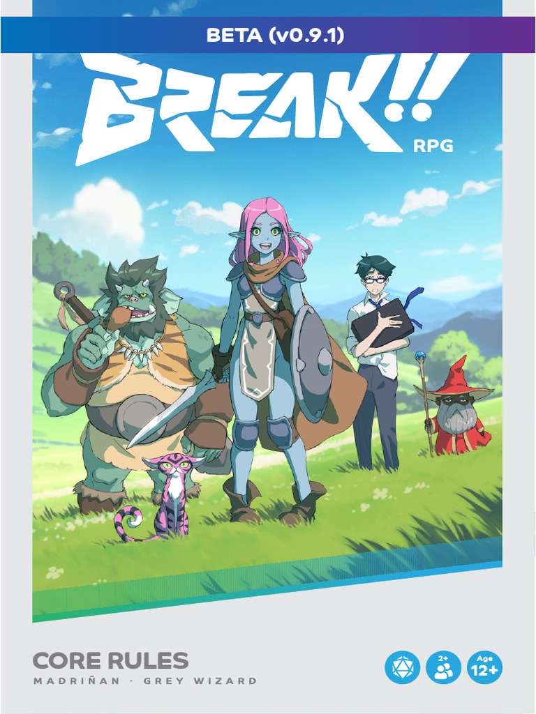 BREAK RPG BETA v0.9.1 (Spieler) | PDF
