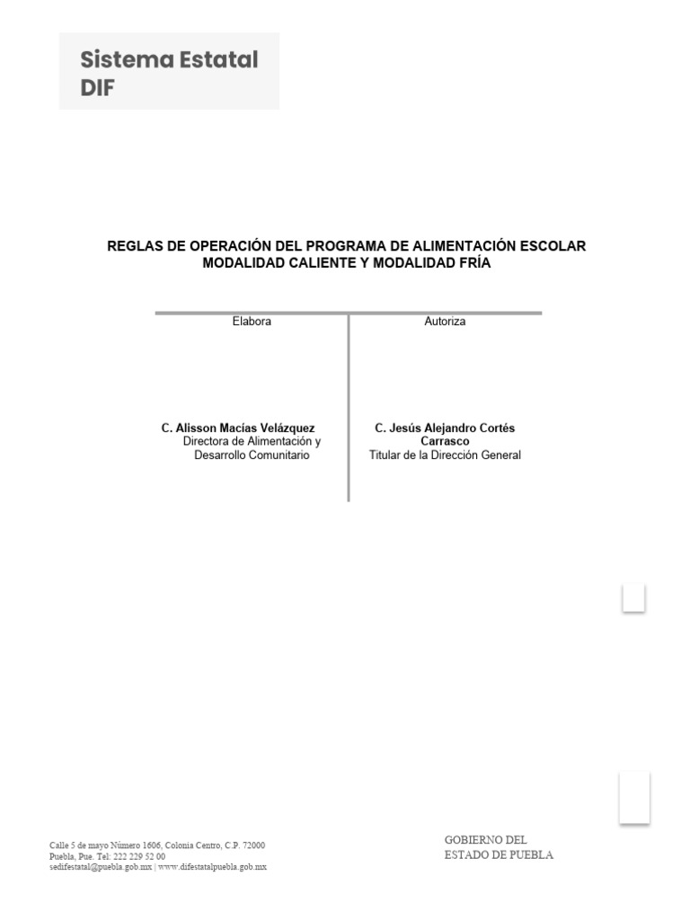 Programa de Alimentación Escolar | PDF | Alimentos | Trabajo Social