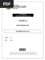 Booklet 1 Maths P1 2024 Pdf Mathematics Mathematical Concepts