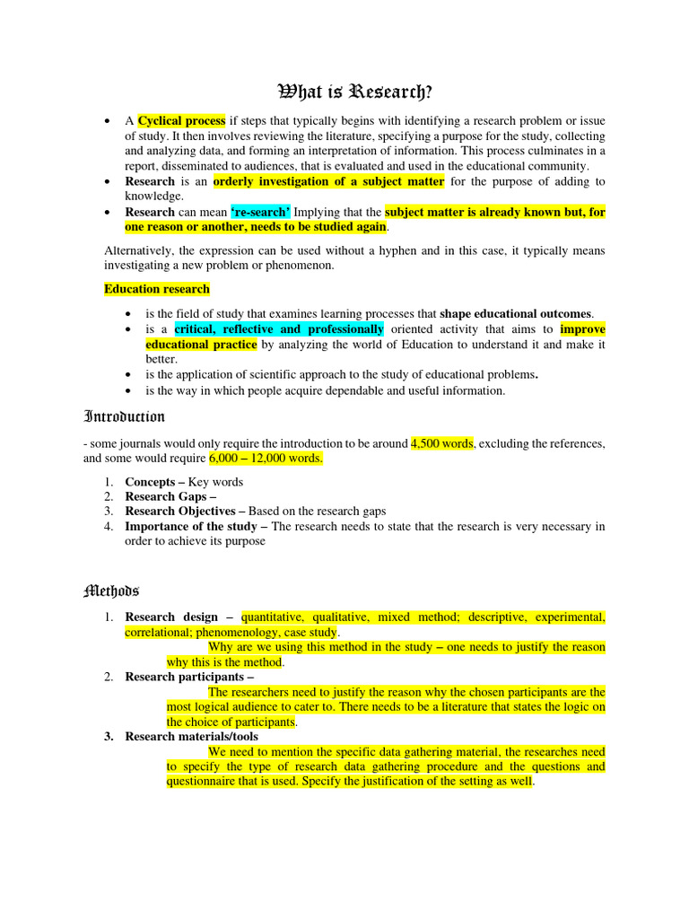 What Is Research | PDF | Methodology | Inquiry