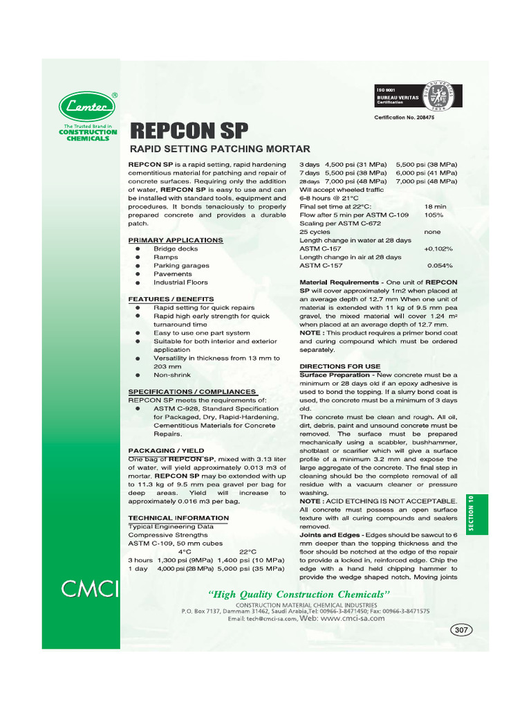 Repcon SP | PDF