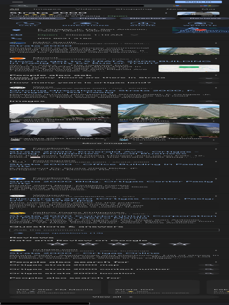 Ortigas Strata 2000 - Google Search | PDF | Internet | Software