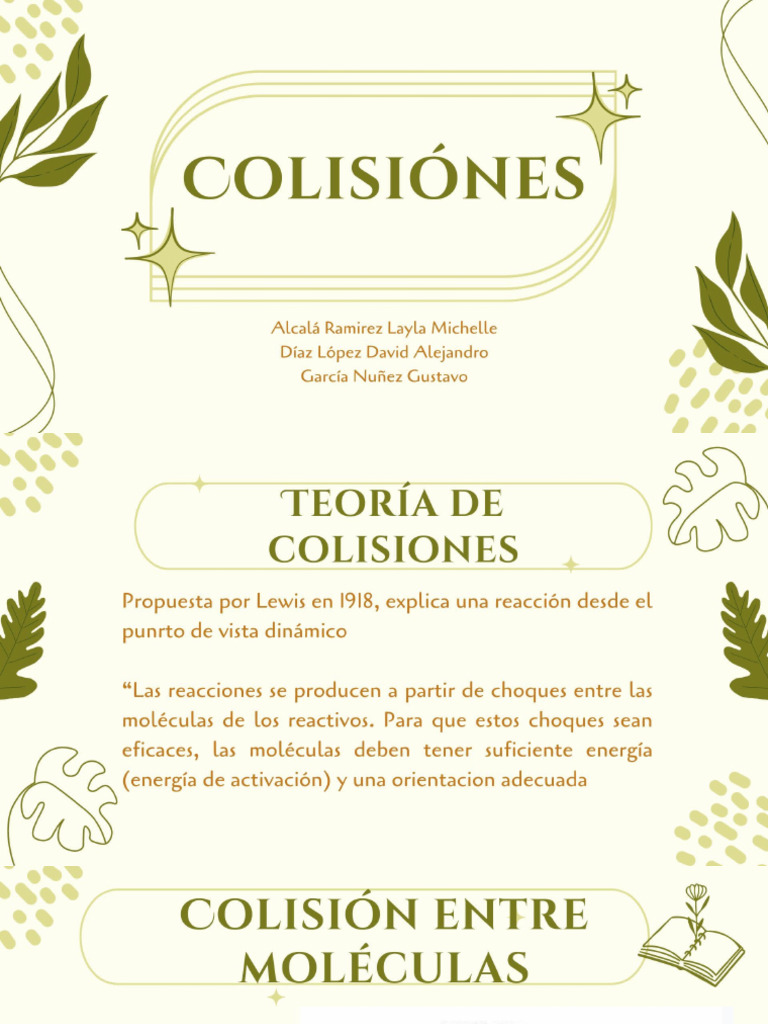 Presentacion Colisiones 2A | PDF
