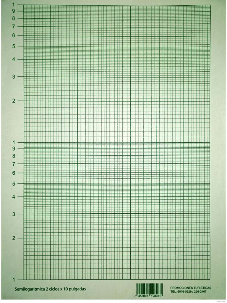 Hoja Logaritmica, 2x2 Ciclos | PDF