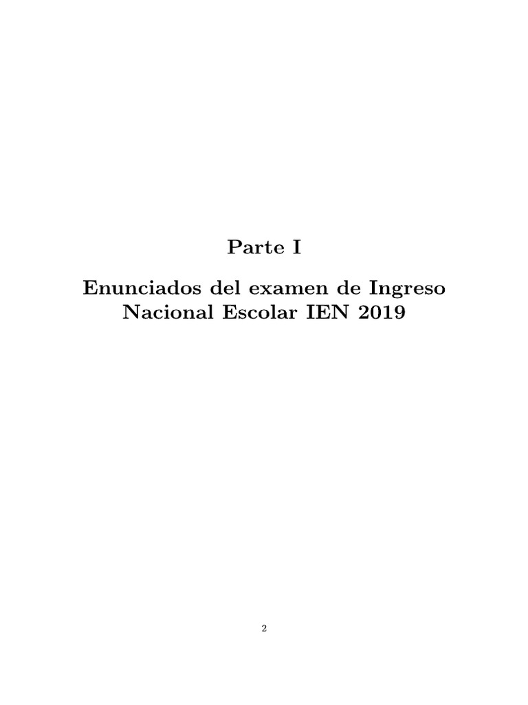 Ien - 2019 - I. | PDF