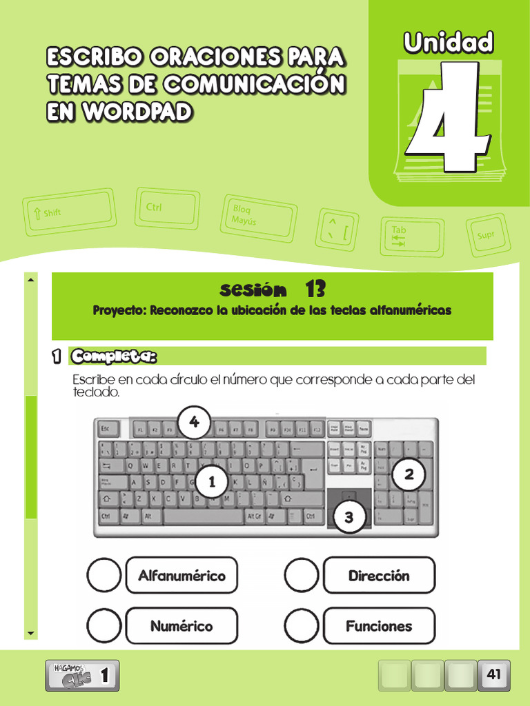 Unidad 4 | Descargar gratis PDF | Ortografía | Escritura