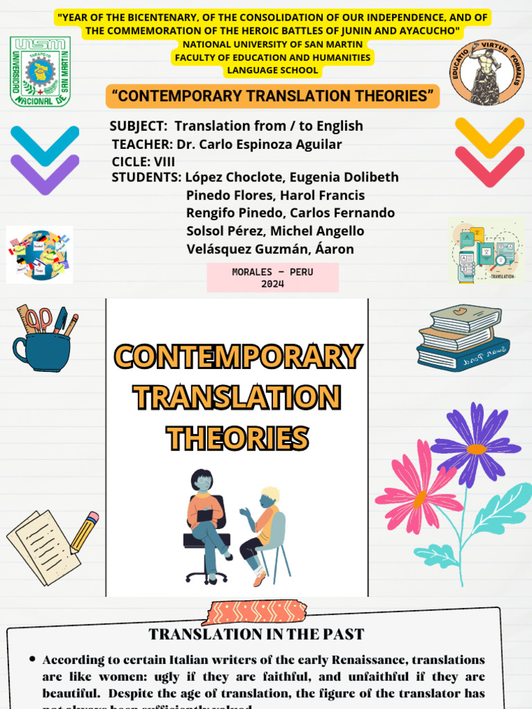 Grupo 3 - Contemporary Translation Theories 2 | Download Free PDF ...