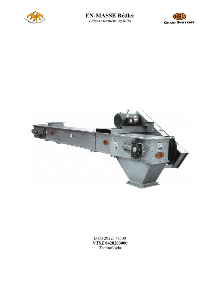 Leiras Redler Enmasse Adatlap | PDF