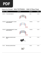 Ducati PAINT CODES | PDF