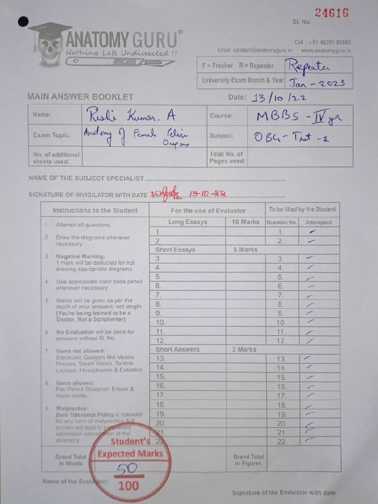 Rishi Obg1 13102022 | PDF