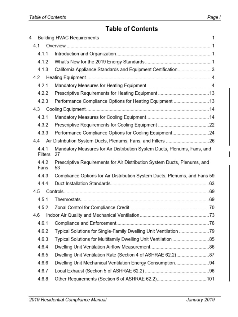 2019_Chapter 4 - Building HVAC Requirements_ADA | PDF | Efficient ...