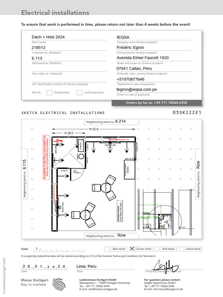 Sketch Electrical Installations | PDF