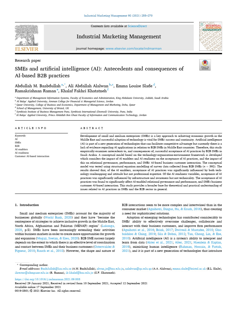 Art. 8 | PDF | Artificial Intelligence | Intelligence (AI) & Semantics