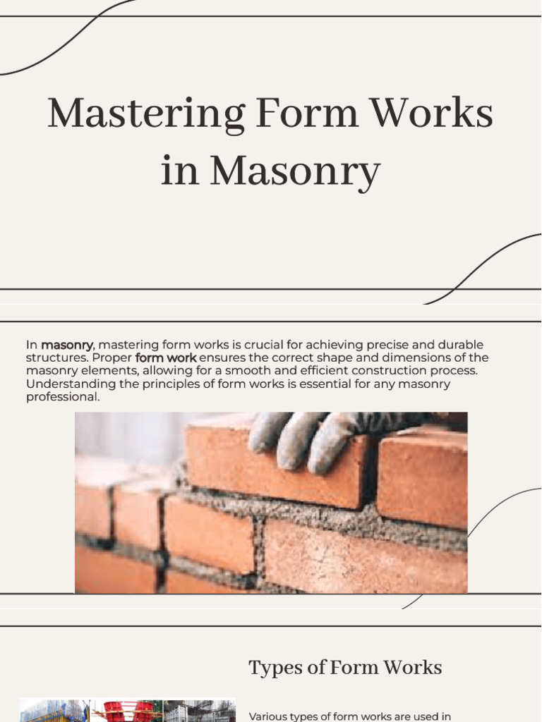 Masonry-Form-Works-Group-3 | PDF