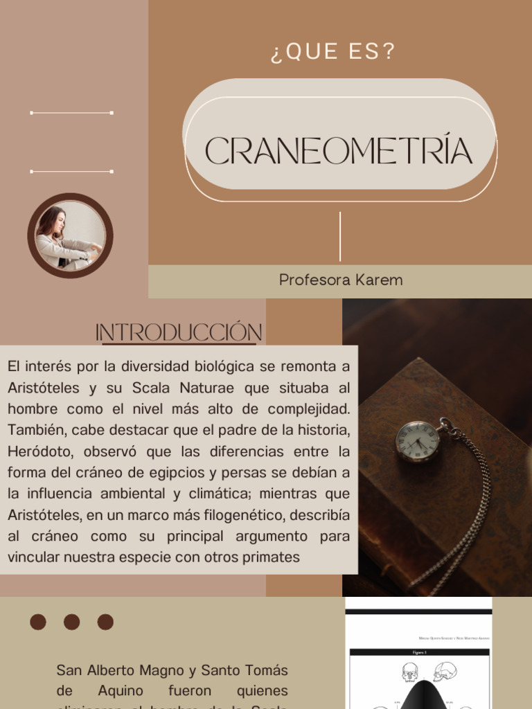 Craneometría: Estudio de Cráneos Humanos | PDF | Evolución | Biología ...