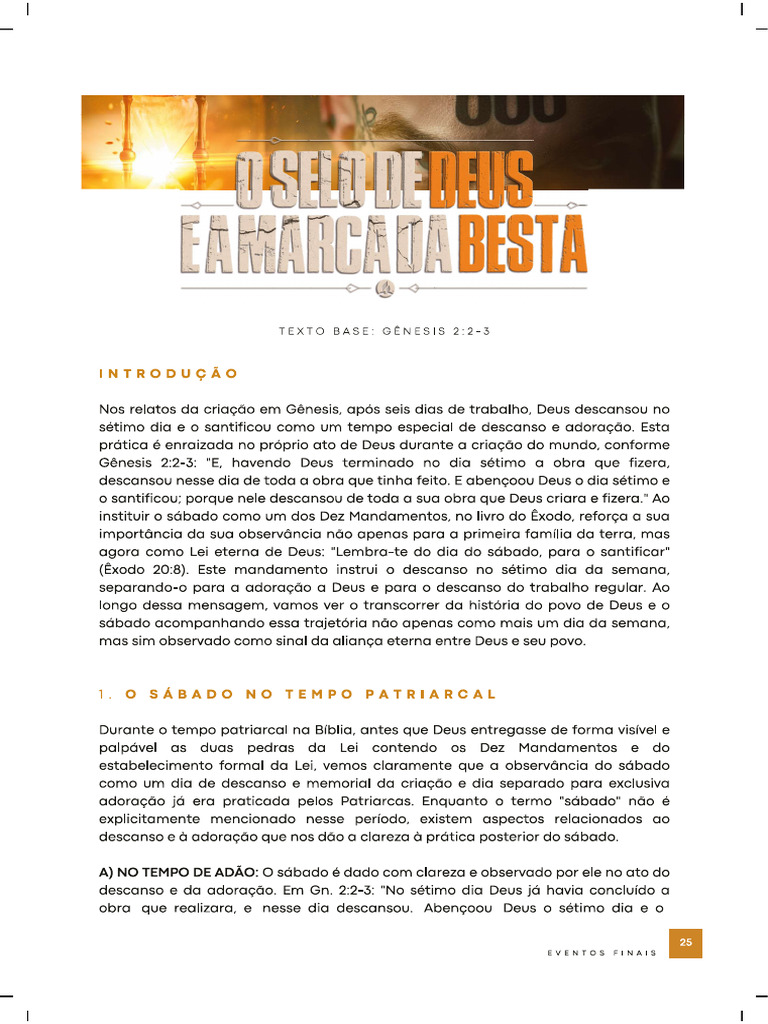 O Selo de Deus | PDF