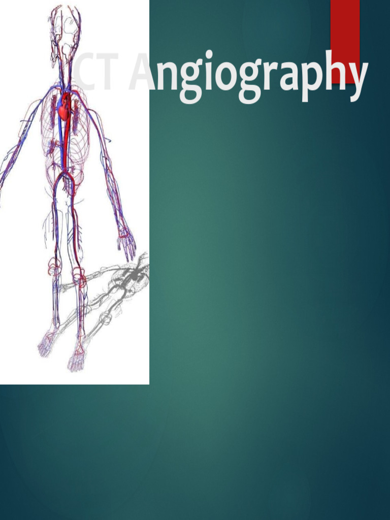 CT Angiography | PDF | Aorta | Coronary Circulation