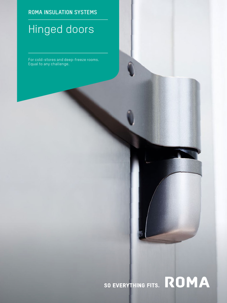 ROMA Brochure Hinged Doors | PDF | Door | Efficient Energy Use