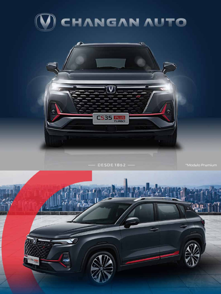 CS35 Turbo Plus 2024: Especificaciones y Características | PDF | Airbag | Turbocompresor