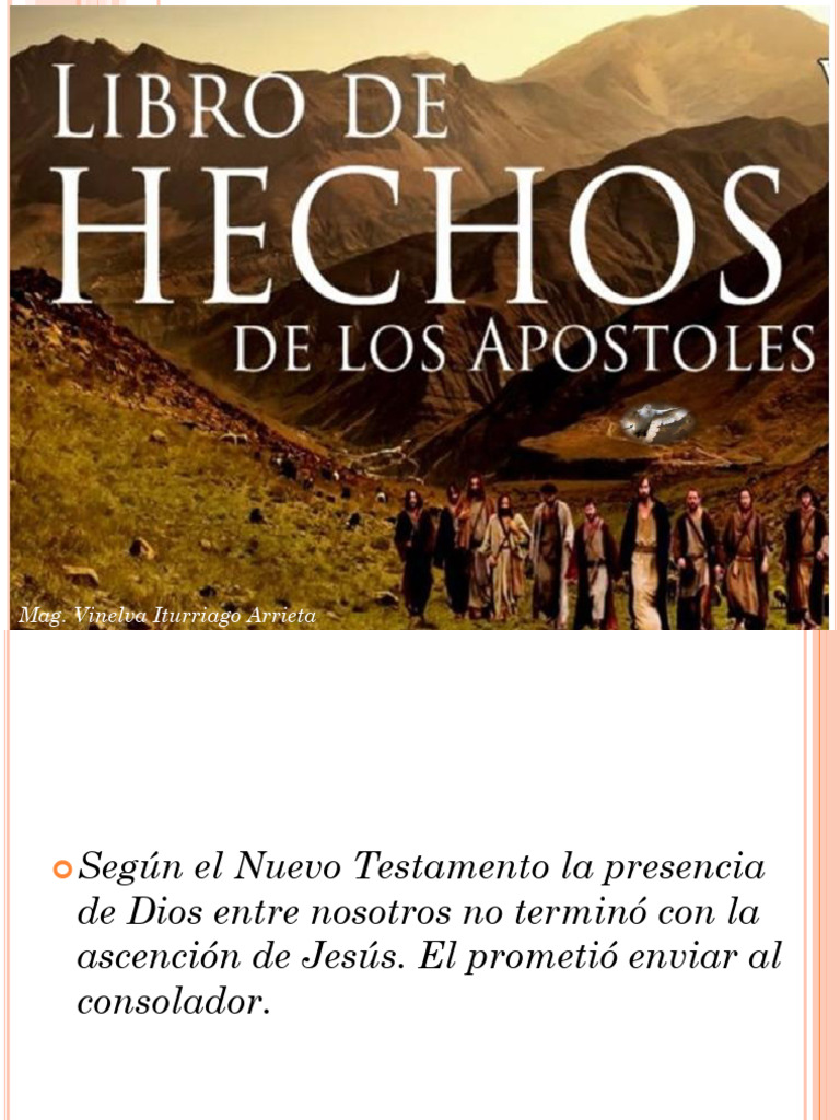 1a Parte - Libro de Hechos Parte 1 PDF | PDF | Pentecostés | Hechos de ...