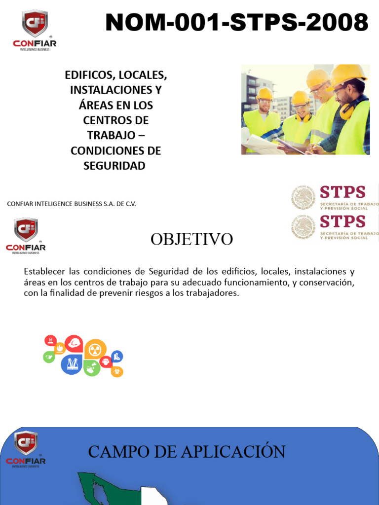 NOM 001 STPS 2011. Presentacion Capacitacion REV.0 | PDF