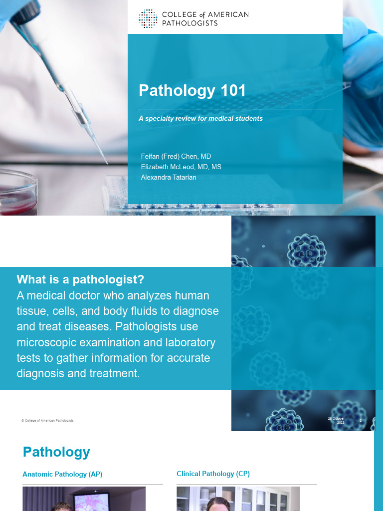 Pathology 101: A Guide for Medical Students | PDF | Pathology | Biology