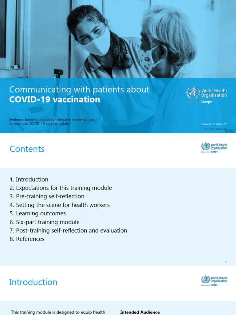 WHO EURO 2021 2281 42036 57837 Eng | PDF | Risk | Vaccination