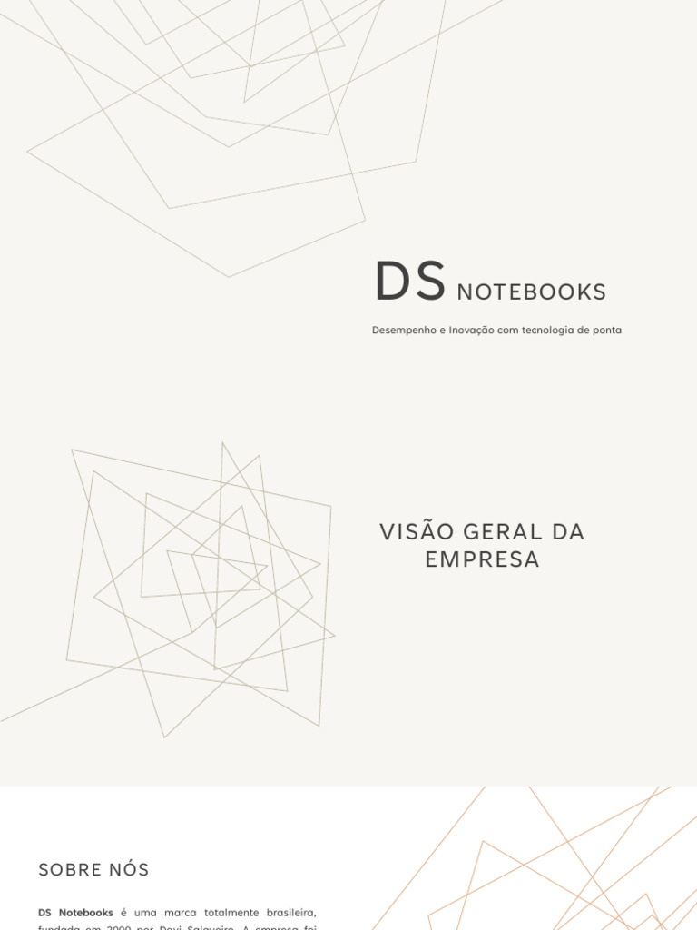 Institucional - DS Notebooks | PDF | Despesa | Notebook