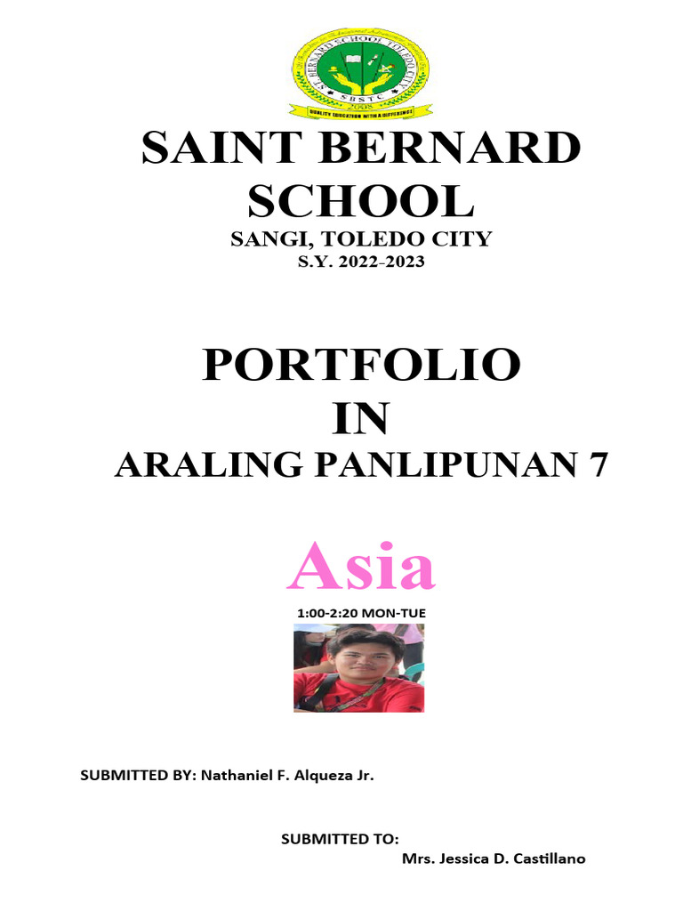 Aral Pan First Page | PDF