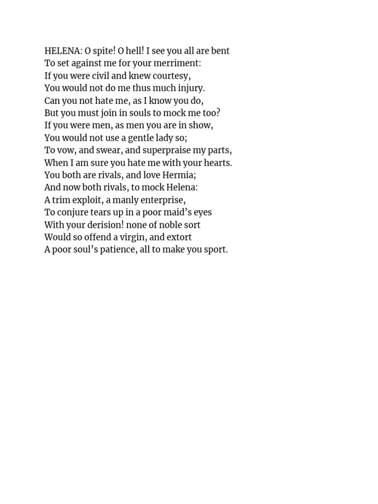 HELENA Midsummer | PDF